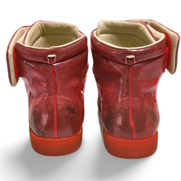 Maison Martin Margiela | Shoes | Maison Margiela Future Red High Top ...